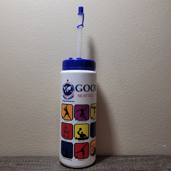 Dining | Vintage Goodwill Games Tall Water Bottle 199 Seattle Goodwill ...